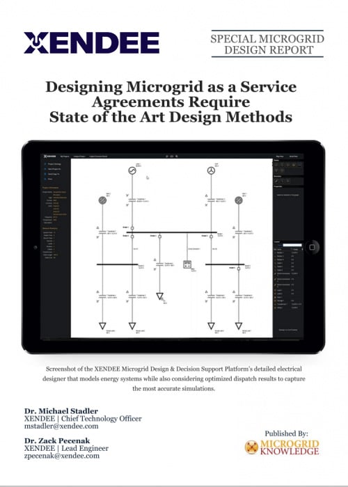 “Designing Microgrid as a Service (MaaS) Agreements Requires State of the Art Design Methods ...